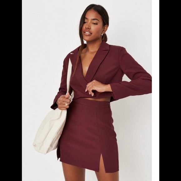 Missguided | Skirts | Nwt Missguided Double Split Mini Skirt | Poshmark